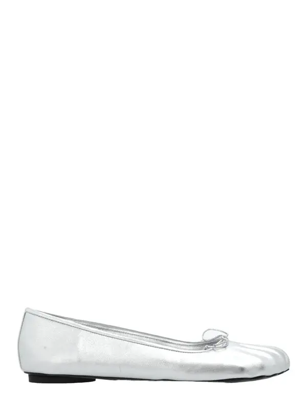 Balenciaga Anatomic Ballet Flats - Silver