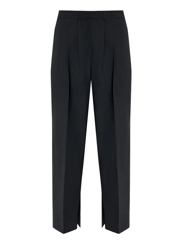 HERSKIND Creased 'rupert' Trousers - Navy Blue