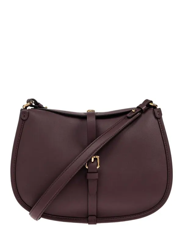 Etro Leather Shoulder Bag - Brown