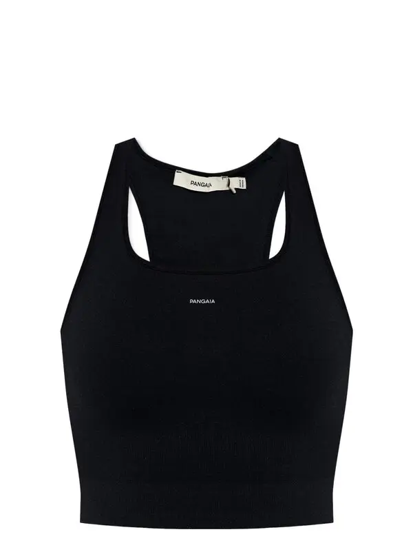 PANGAIA Compression Racerback Top - Black