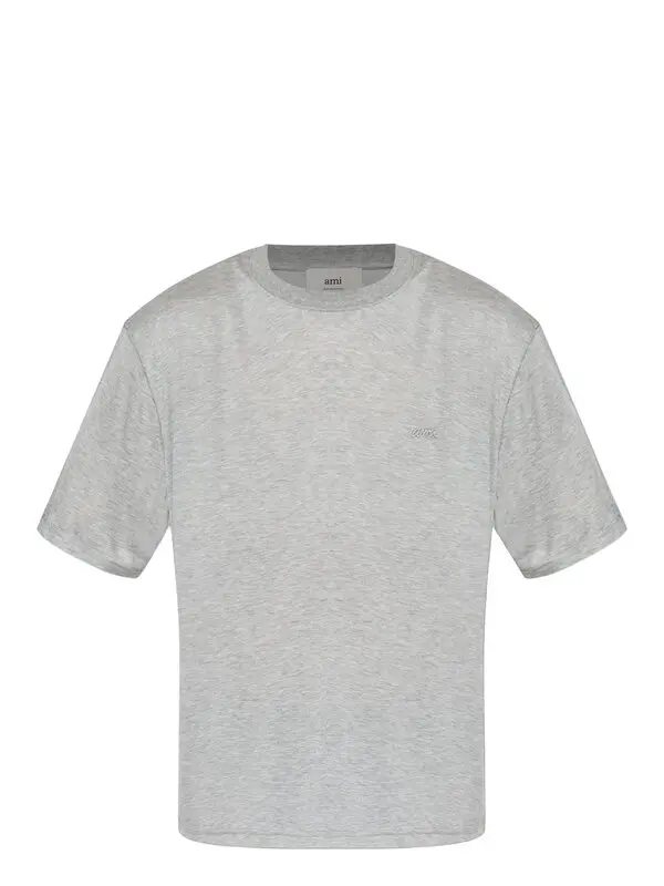 Ami Logo T-shirt - Grey