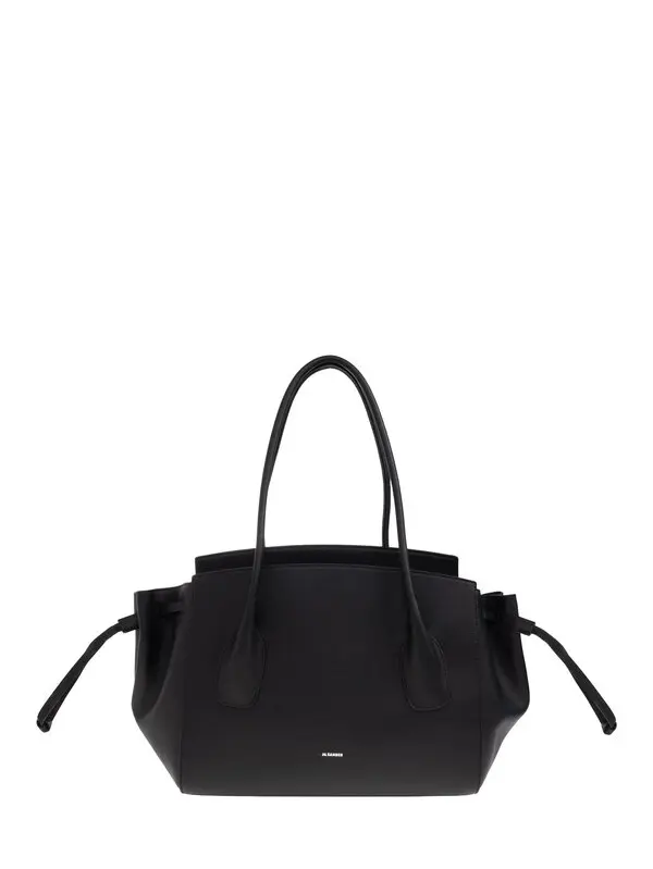 JIL SANDER Shopper Bag - Black