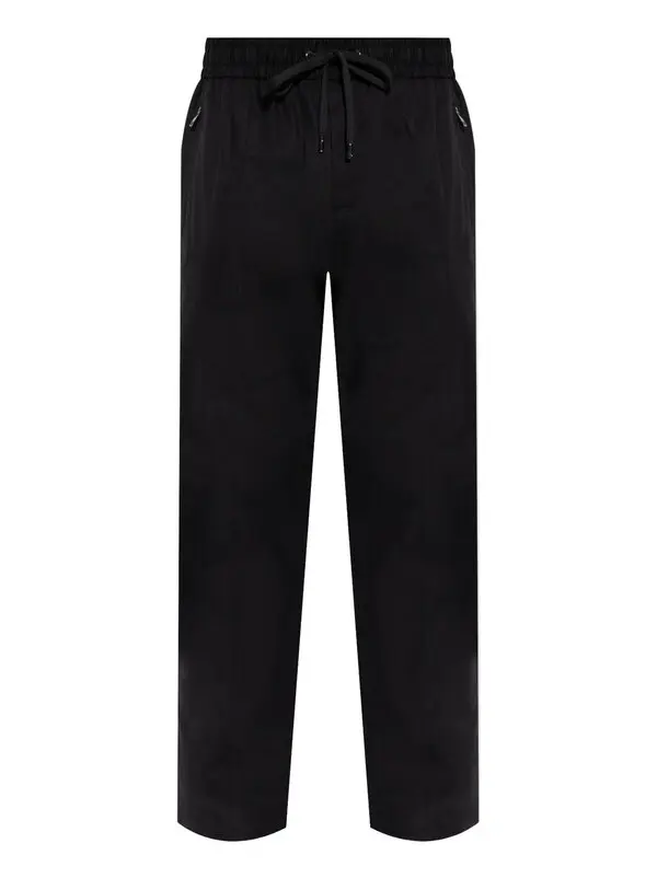 Dolce & Gabbana Loose-fit Trousers - Black