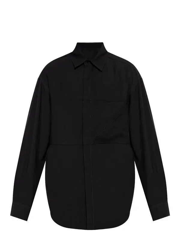 Iceberg Shirt With Pocket - Black