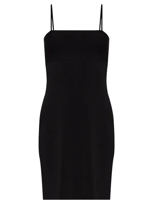 Alexander Wang Short Dress With Spaghetti Straps - Black