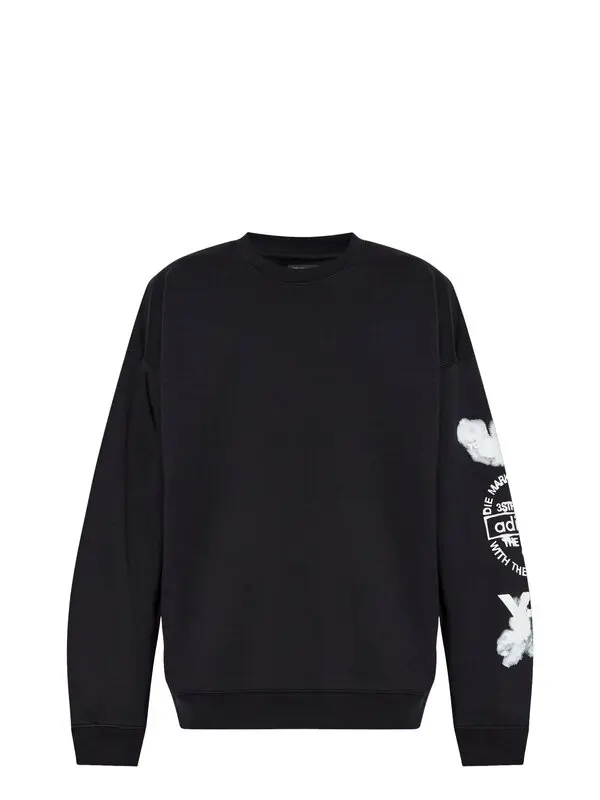 Y3 Printed Sweatshirt - Black