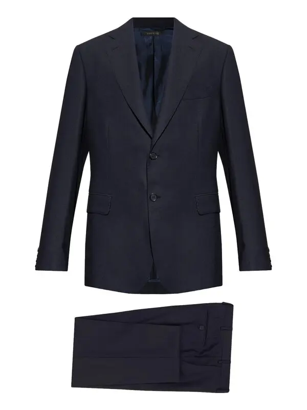 Brioni Wool Suit - Navy Blue