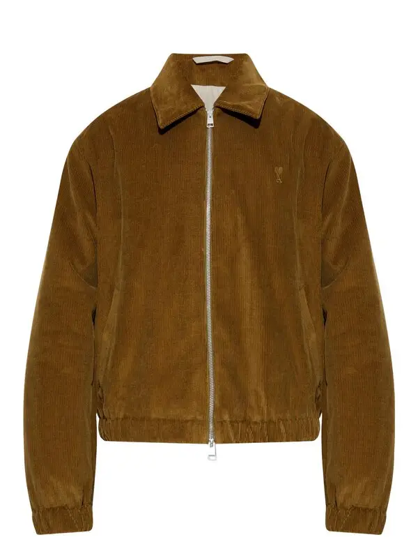 Ami Corduroy Jacket - Brown