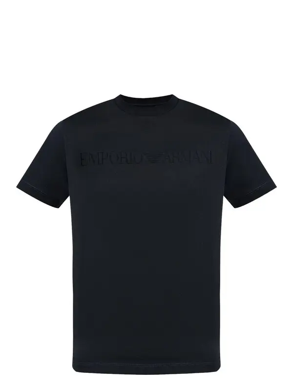 Emporio Armani T-shirt With Logo - Black
