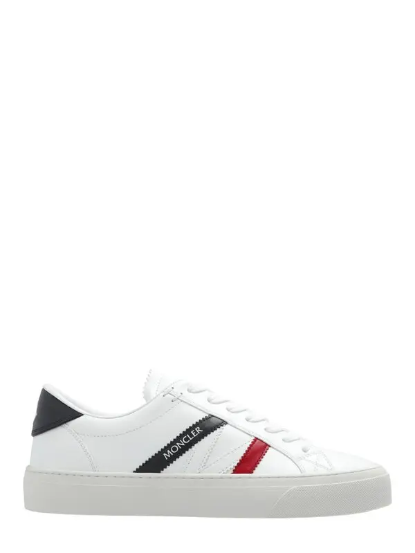 Moncler Leather Sneakers - White