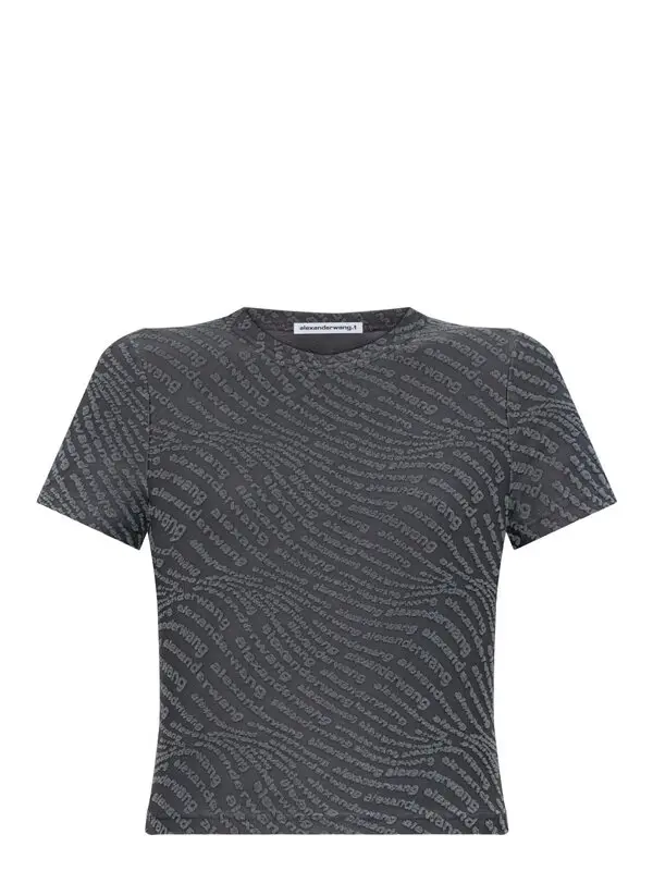 Alexander Wang Monogram Top - Grey