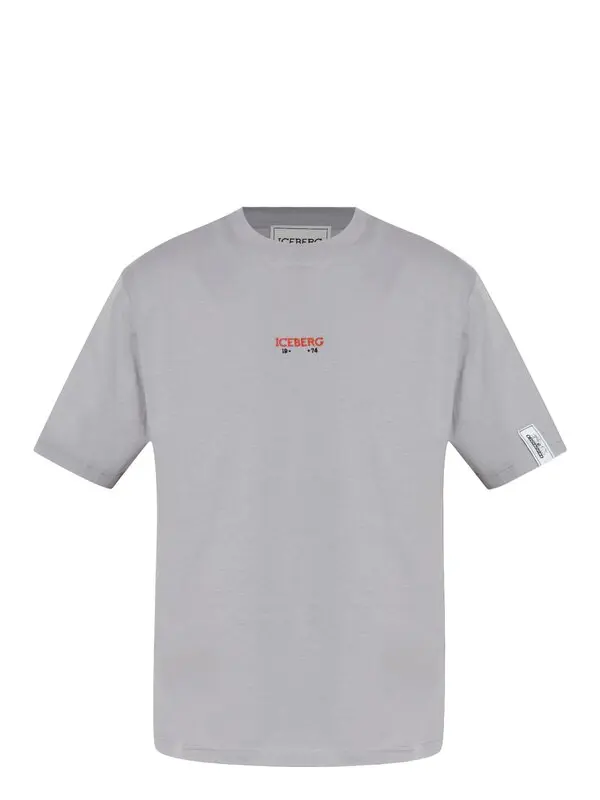 Iceberg T-shirt With Print - Grey