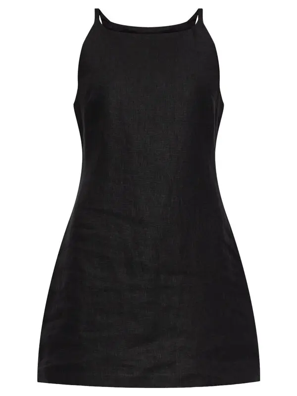 Posse Neve Strap Mini Dress - Black