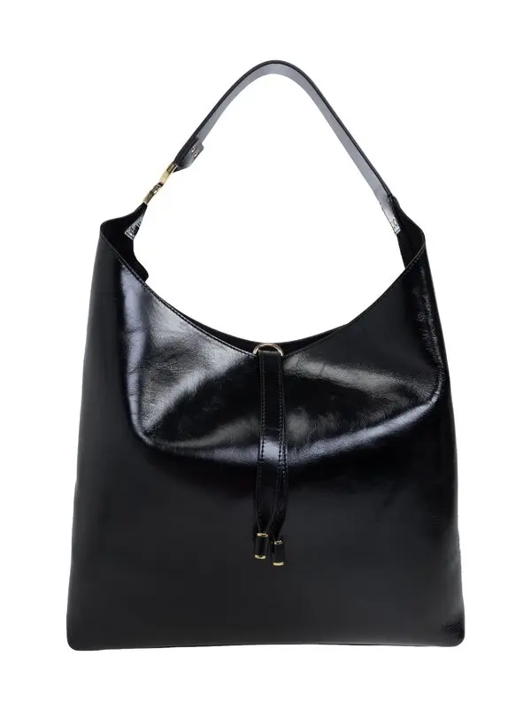 Chloé Marcie Hobo Shoulder Bag - Black