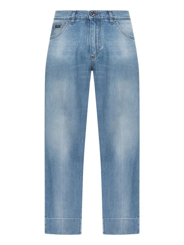 Dolce & Gabbana Straight-leg Jeans - Blue