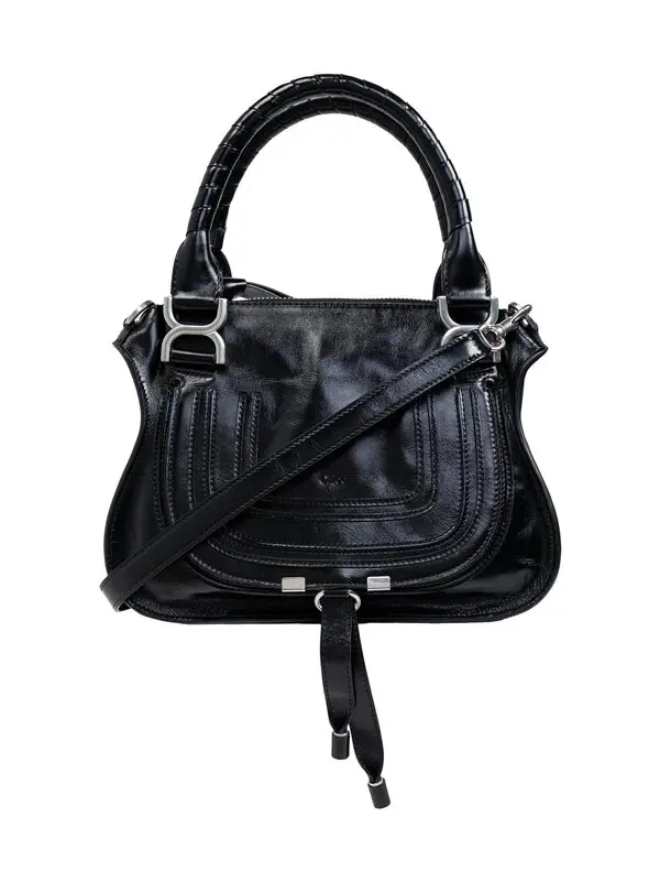 Chloé Marcie Small Shoulder Bag - Black