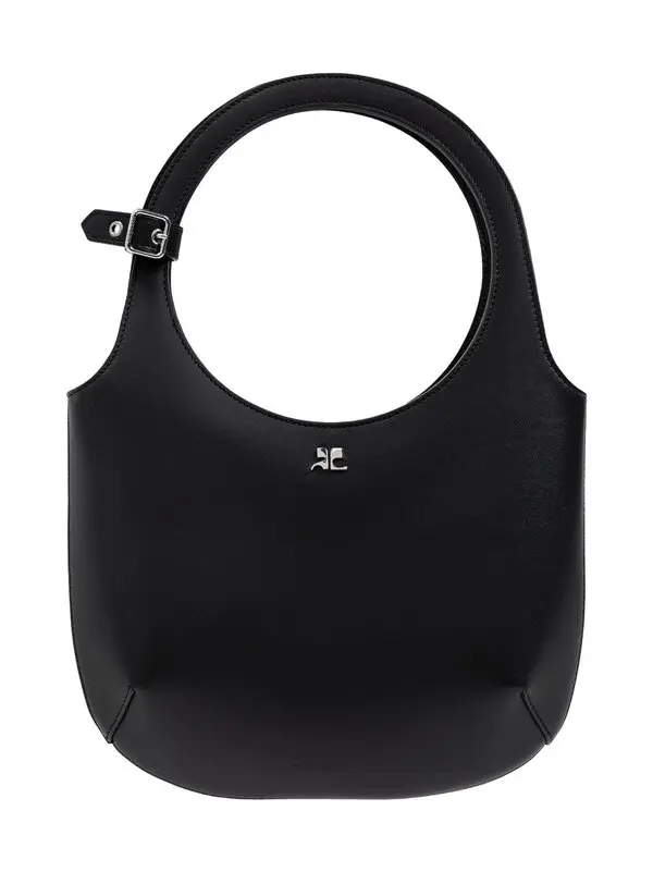 COURREGES Holy’ Shoulder Bag - Black