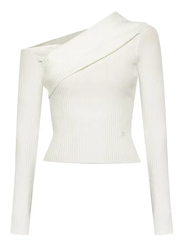 COURREGES Twist Top - White