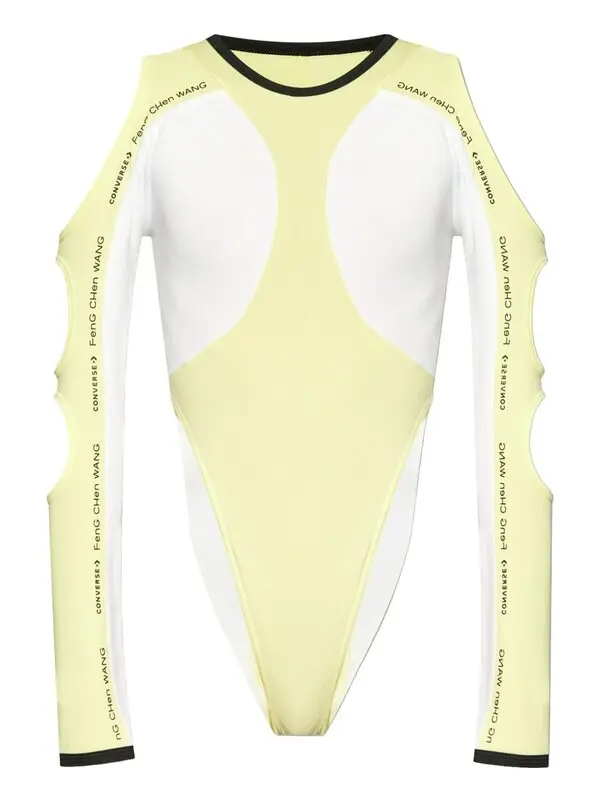 CONVERSE X Feng Chen Wang Asymmetrical Tee - Yellow