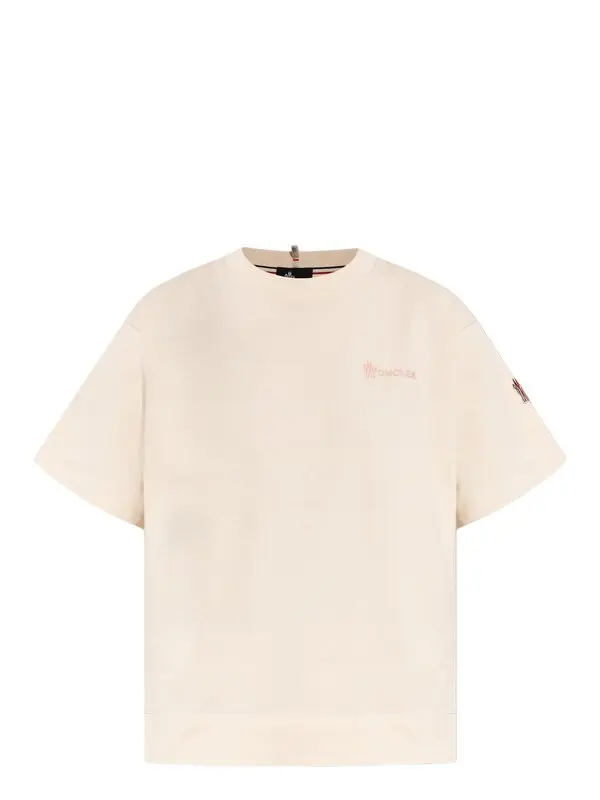 Moncler Day-namic T-shirt - Cream