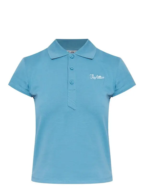 Attico Logo Polo Shirt - Blue