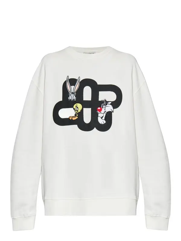 Munthe X Looney Tunes Sweatshirt - White