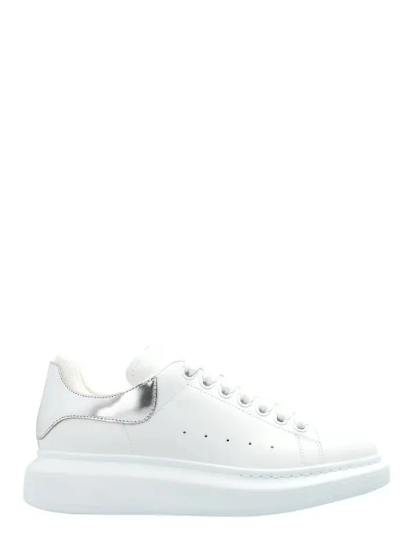 Alexander McQueen Leather Sneakers - White