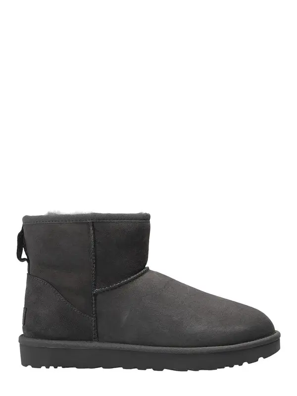 UGG W Classic Mini Ii Suede Boots - Grey