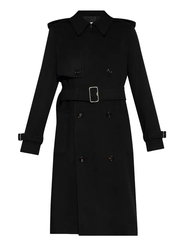 Burberry Cashmere Coat - Black