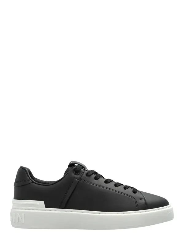 Balmain Logo Sneakers - Black