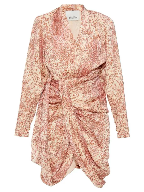 Isabel Marant Cleora Dress - Pink