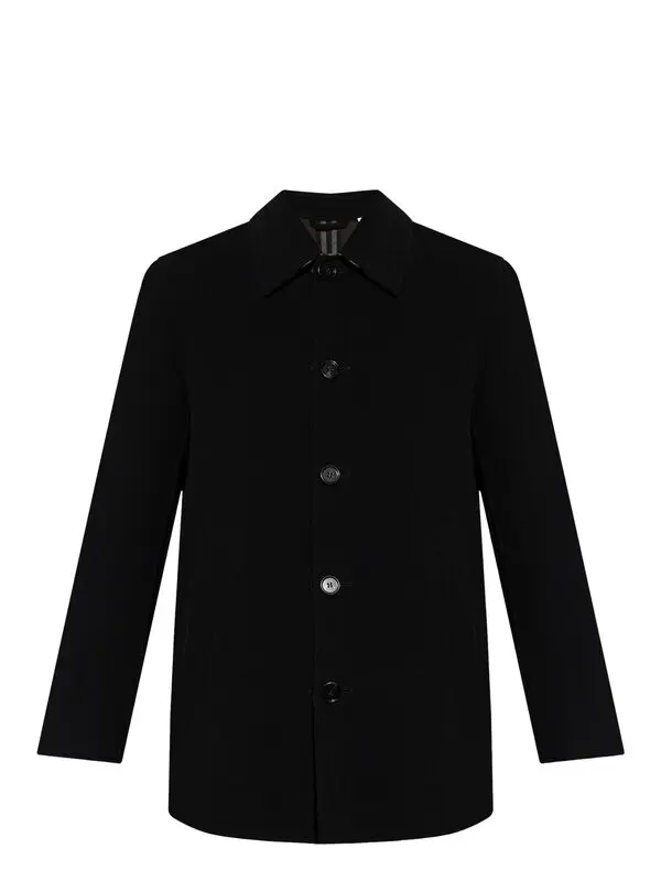 Burberry Wool Coat - Black