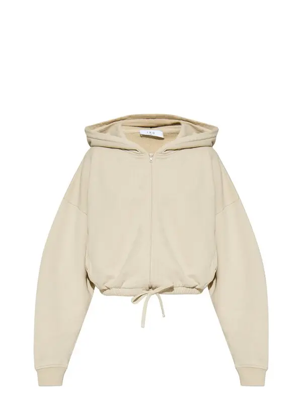 IRO PARIS Orita Relaxed Fit Sweatshirt - Cream