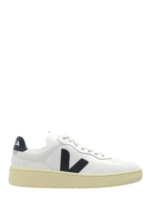 VEJA V-90 O.t. Leather Sneakers - White