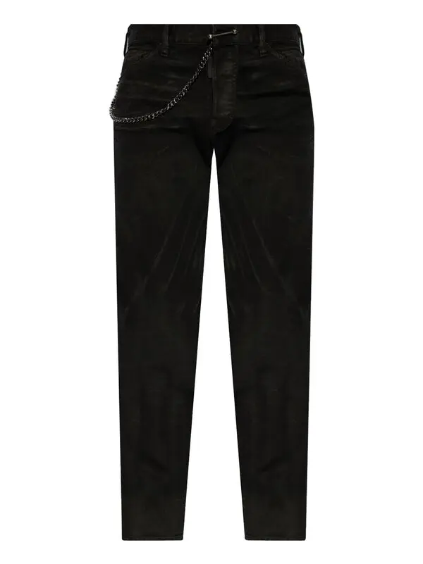 Dsquared2 Cool Guy Jeans With Decorative Chain - Black