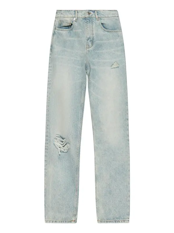 Zadig&Voltaire Tapered Rigid Denim Jeans - Light Blue