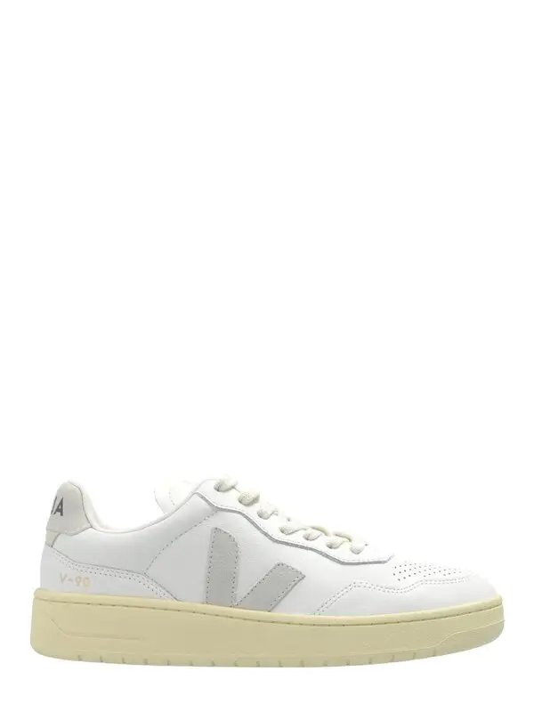 VEJA V-90 O.t. Leather Sneakers - White