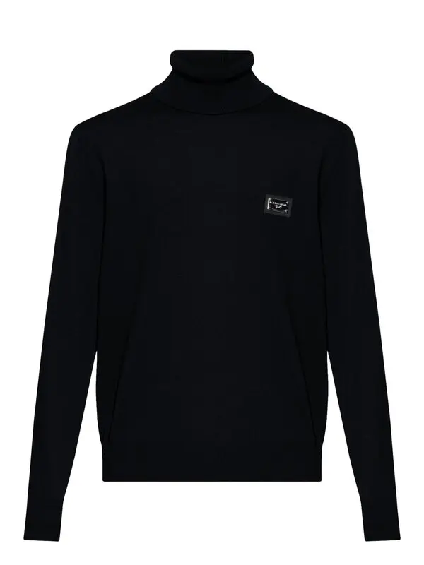 Dolce & Gabbana Wool Turtleneck - Black