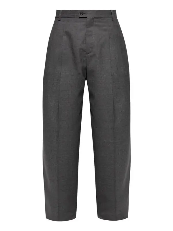 Kenzo Creased Trousers - Grey