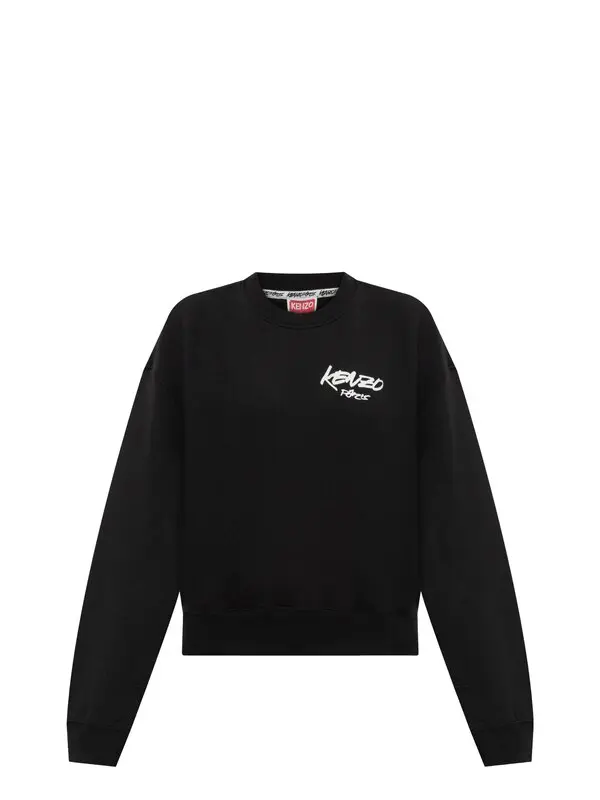 Kenzo Printed Logo Sweatshirt - Black