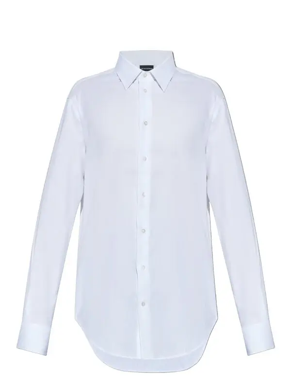 Emporio Armani Cotton Shirt - White
