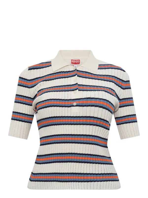 Kenzo Striped Knit Top - Multicolour