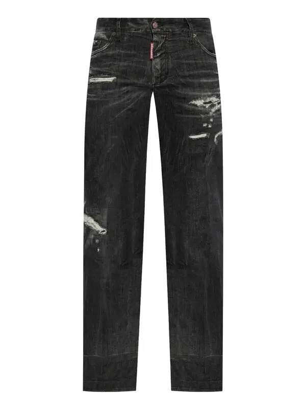 Dsquared2 Sharpei Flared Bootcut Jeans - Black