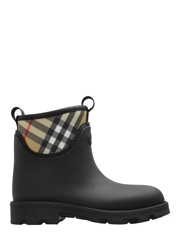 Burberry Marsh Stamp Wellington Boots - Black