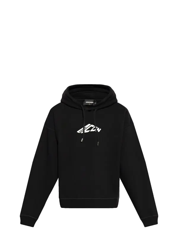 Dsquared2 Sweatshirt With Logo - Black