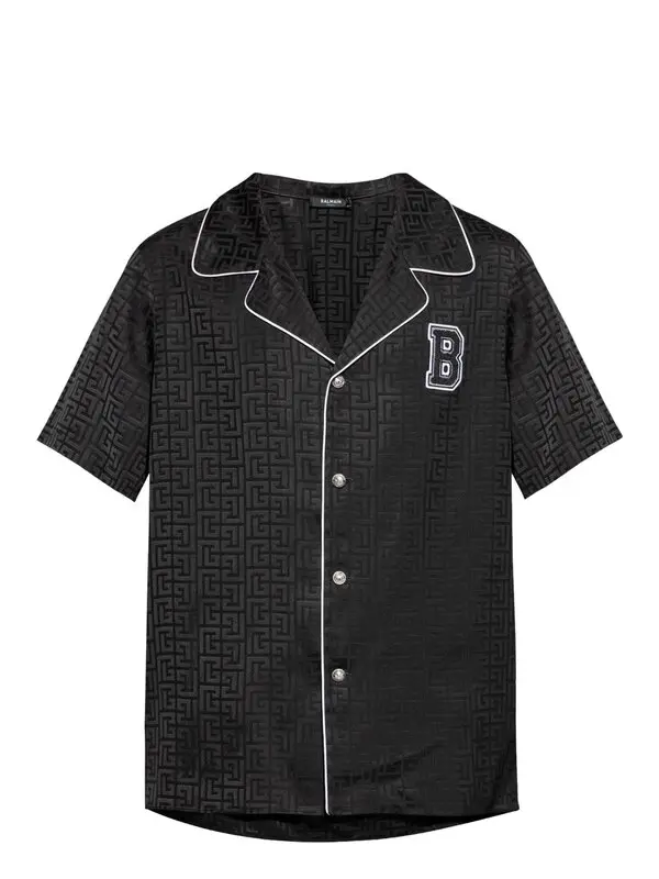 Balmain Short-sleeve Shirt - Black