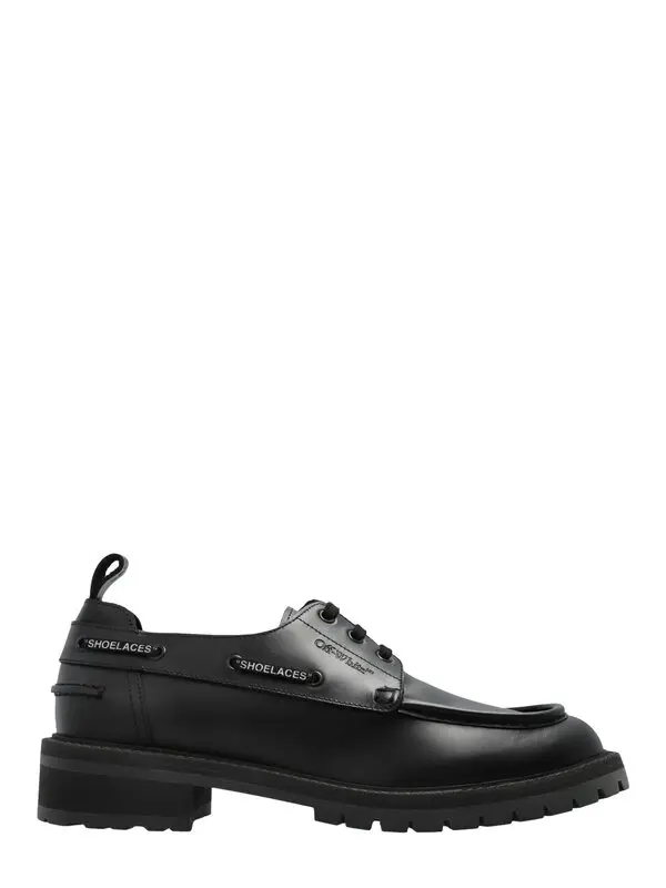 Off-White San Diego Leather Shoes - Black
