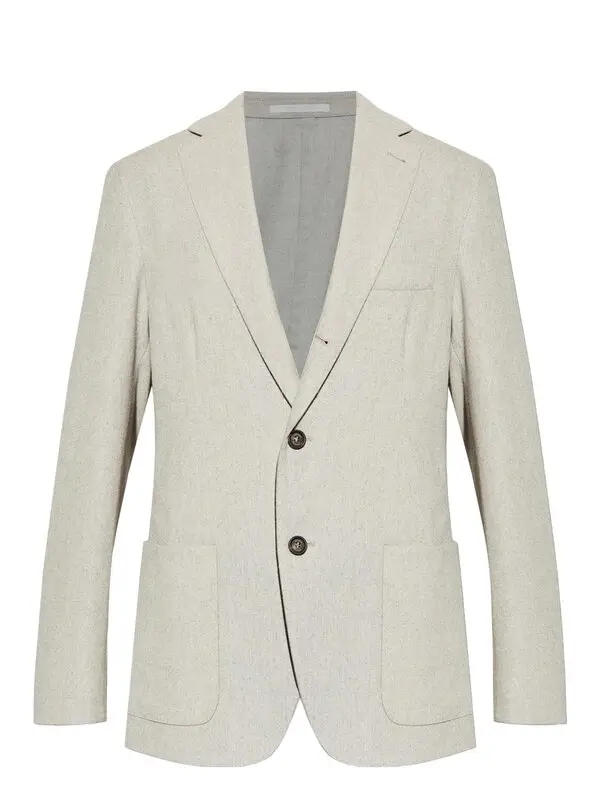 Eleventy Wool Blazer - Grey