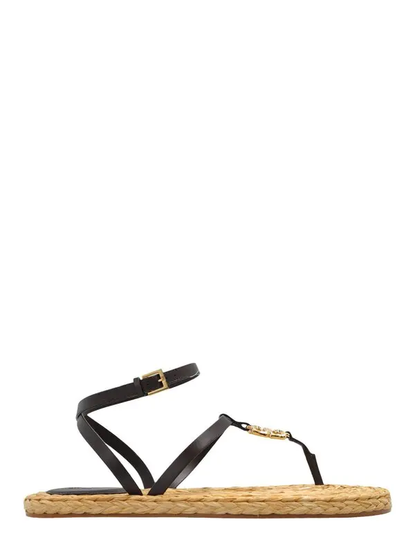 Givenchy 4g Sandals - Brown