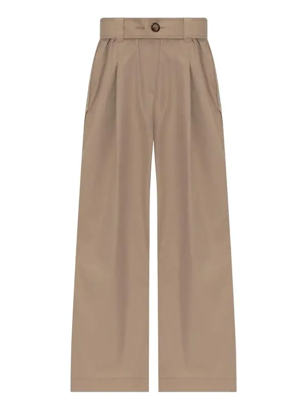 Moncler Wide-leg Trousers - Beige